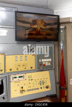 An underground command centre for launching intercontinental ballistic ...
