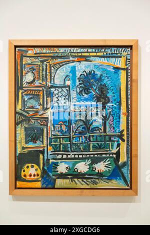 Barcelona, Spain, Close Up, Pablo Picasso Museum, Portrait Painting ...