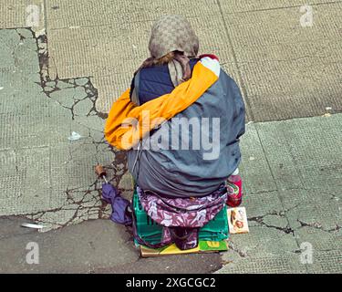 A street Begger, begging for money in Rome Stock Photo - Alamy