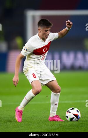 Arda Guler (Turkiye) in action during UEFA Euro 2024 - Turkiye vs ...