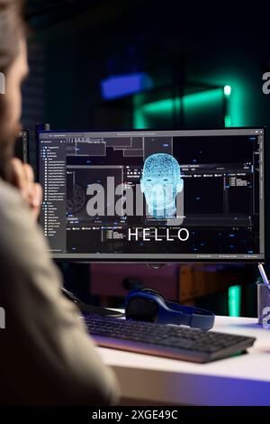 AI becoming sentient, talking with programmer, asking existential ...