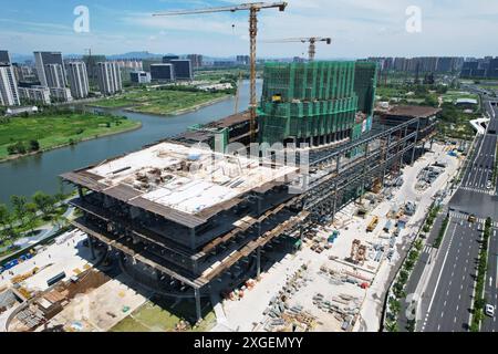 The China Grand Canal Museum is seen along the Hangzhou section of the ...