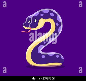 Number two Halloween font, cartoon evil type, funny scary typeface ...
