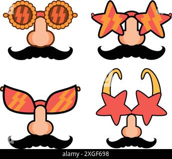 Peace sign. Round rainbow sticker. Retro patch Stock Vector Image & Art ...