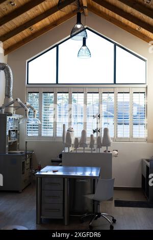Prosthetic lab with advanced equipment and tools for creating ...