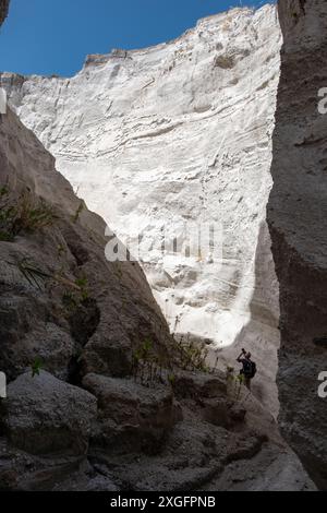 Pumice mining site in Lipari Island, Italy Stock Photo - Alamy
