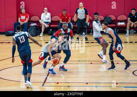 College Basketball Player Cooper Flagg Stock Photo - Alamy