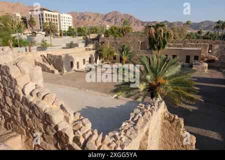 Aqaba Jordan the ancient Aqaba Fort once used by the Ottoman army photo ...