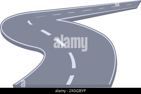 Winding road is leading off into the distance. Winding road leading to ...