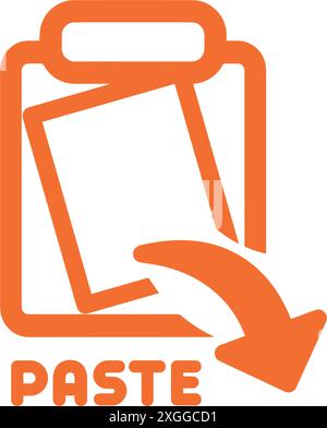 Icon for paste,copy Stock Vector Image & Art - Alamy