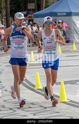 Gianluca Picchiottino (Italy) during the 20Km race walk men at European ...