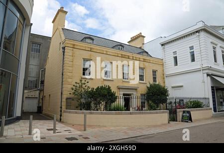 Georgian House Museum at Saint Helier in the Bailiwick of Jersey Stock ...