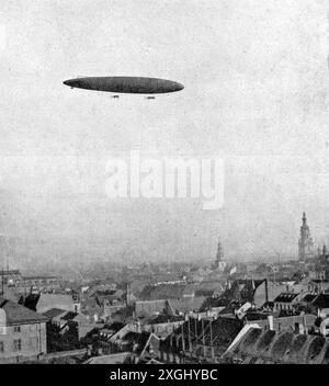 transport / transportation, aviation, airship, Schuette-Lanz S. L. 1 ...