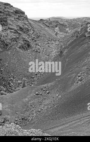 Dormant Volcano Caldera, Craters of the Moon, Idaho Stock Photo - Alamy