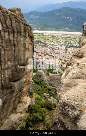 The Great Meteora Monasteries in Northern Greece Stock Photo - Alamy