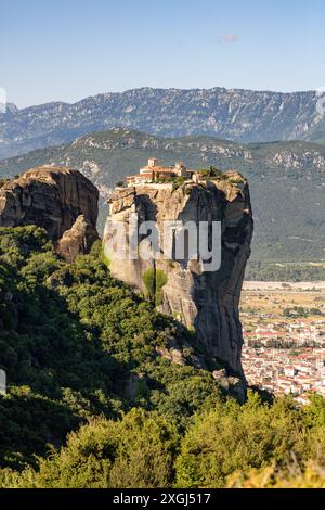 The Great Meteora Monasteries in Northern Greece Stock Photo - Alamy