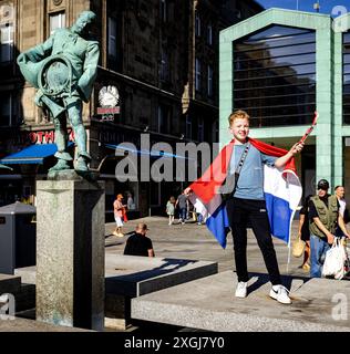 DORTMUND - Dutch supporters on the day before the semi-final at the ...