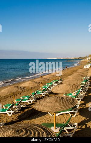 La Fontanilla Beach, Marbella, Spain Stock Photo - Alamy