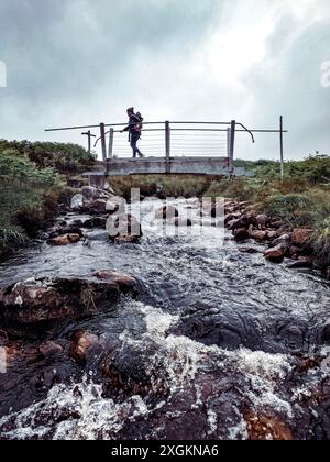 Mother and Baby exploring UK Countryside Stock Photo - Alamy