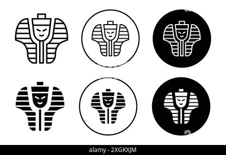 Tomb pyramid icon outline vector. Ancient egypt. Scene tourism Stock ...