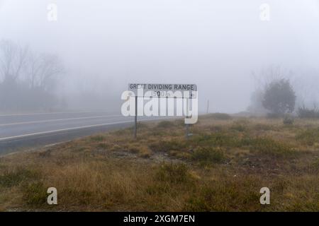 The Link Road, NSW, Australia, 10th Jul 2024; Great Dividing Range road ...