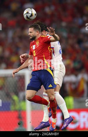 MUNICH - Nacho of Spain during the UEFA EURO 2024 semi-final match ...