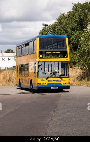 Bournemouth Bus Rally 2024 held at Kings Park, a display and rides on ...