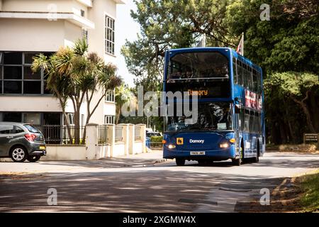 Bournemouth Bus Rally 2024 held at Kings Park, a display and rides on ...