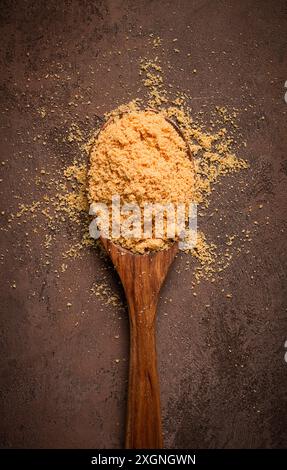 Hazelnut flour, top view, filbert, cobnut, top view, no people Stock ...