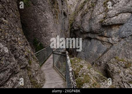 Yecla gorge, Santo Domingo de Silos, Burgos province, Spain Stock Photo ...