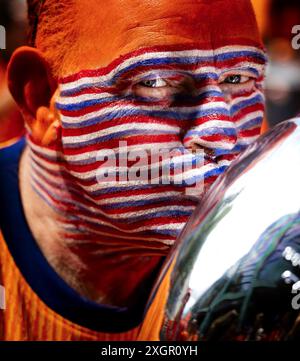 DORTMUND - 10/07/2024, Dutch supporters on the day of the semi-final at ...