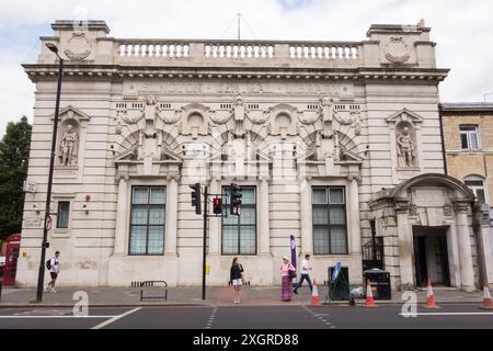 Islington Central Library Holloway Road London England UK Stock Photo ...