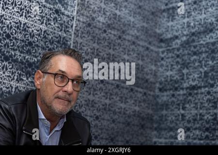 Interview with Heinz-Christian Strache on 10 April 2024 at the Park ...