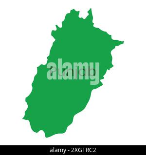 Map of Punjab, a province of Pakistan Stock Vector Image & Art - Alamy