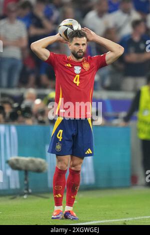 MUNICH - Nacho of Spain during the UEFA EURO 2024 semi-final match ...
