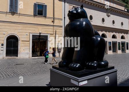 'Cat' - part of ‘Botero a Roma’: an exhibition itinerary that winds ...