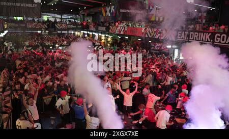 Euro 2024 England / Netherland - Semi Final Supporter UK Boxpark ...
