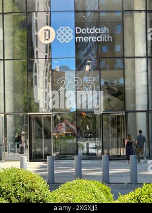 Dotdash Meredith corporate office, building exterior, New York City ...