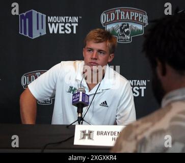 July 10, 2024 - Hawaii Rainbow Warriors defensive back Peter Manuma ...