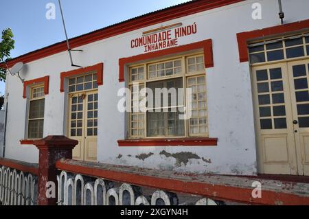 Hindu community meeting house, Inhambane Town, Inhambane Province ...