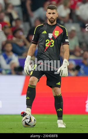 MUNICH - Spain goalkeeper Unai Simon during the UEFA EURO 2024 semi ...