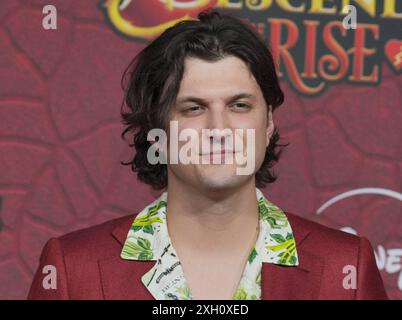 Alex Boniello arrives at the Disney's DESCENDANTS: THE RISE OF RED ...