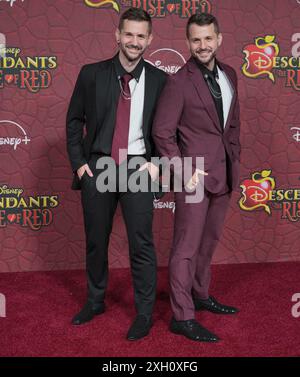 (L-R) Twin Sauce - Luke Harwerth and Paul Harwerth at the Disney's ...