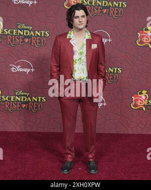 Alex Boniello arrives at the Disney's DESCENDANTS: THE RISE OF RED ...