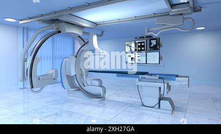 Angioscopy device for endoscopic observation of blood vessels in a ...