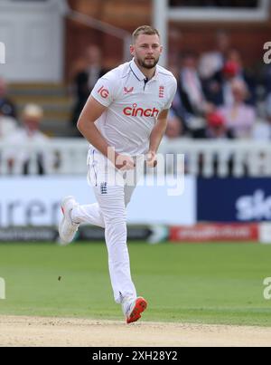 England's Gus Atkinson on day one of the Fifth Rothesay Men's Test at ...