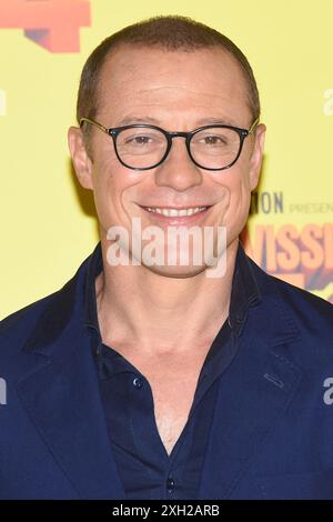 Stefano Accorsi attends the photocall of the movie “Il treno dei ...