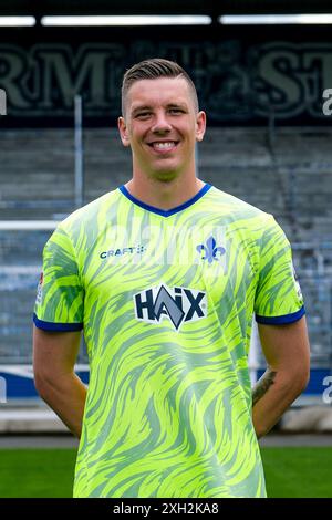 Alexander Brunst (SV Darmstadt 98, #30) beim Training, SV Darmstadt 98 ...