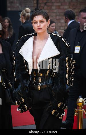 Emma Corrin attending the DEADPOOL & WOLVERINE - UK Sneak Peek Event on ...