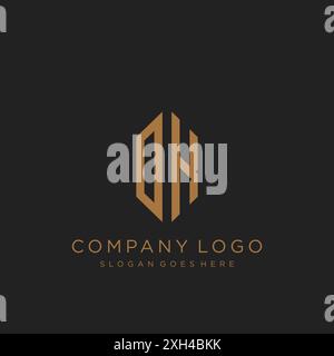 DK Initial Letter logo icon design template elements with wave colorful ...